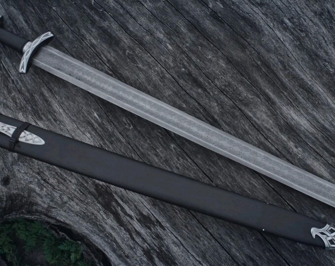Custom Hand Forged Remarkable Deadra Skyrim Oblivion Warrior Great ...
