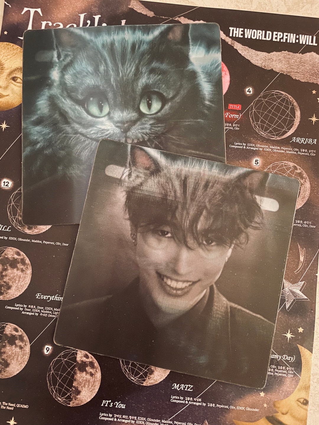 Ateez Cheshire Cat Lenticular Card PRE-ORDER - Etsy