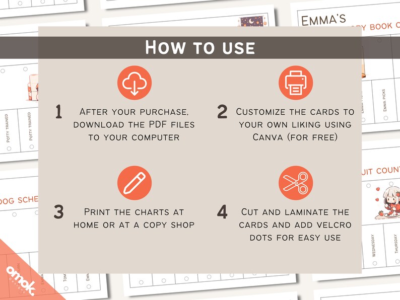 Flip Chart Kids Daily Routine Cards Toddler Rhythm Morning Evening ...