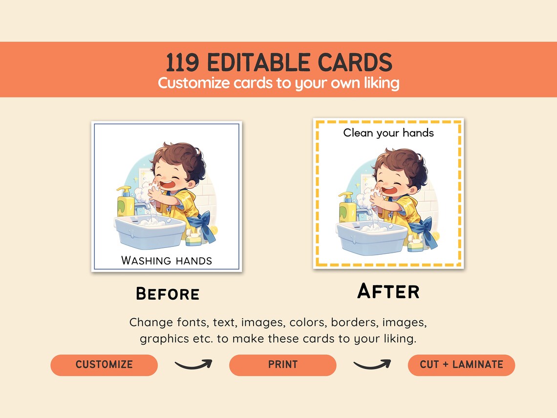 Daily Routine Cards Visual Schedule for Kids Daily Rhythm Chore Chart ...