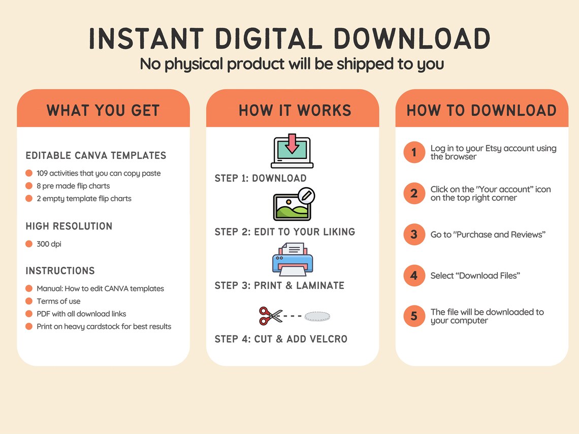 Morning & Evening Routine Flip Chart, Editable Visual Schedule ...