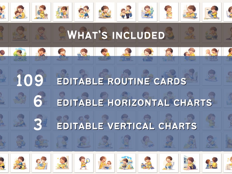 Daily Routine Cards Visual Schedule for Kids Daily Rhythm Chore Chart ...