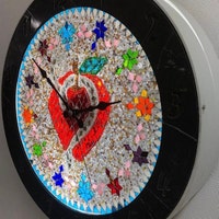 Mosaic Moon Lamp - Etsy