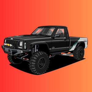 Personalized Custom Car Digital Drawing,vector Car Illustration ...