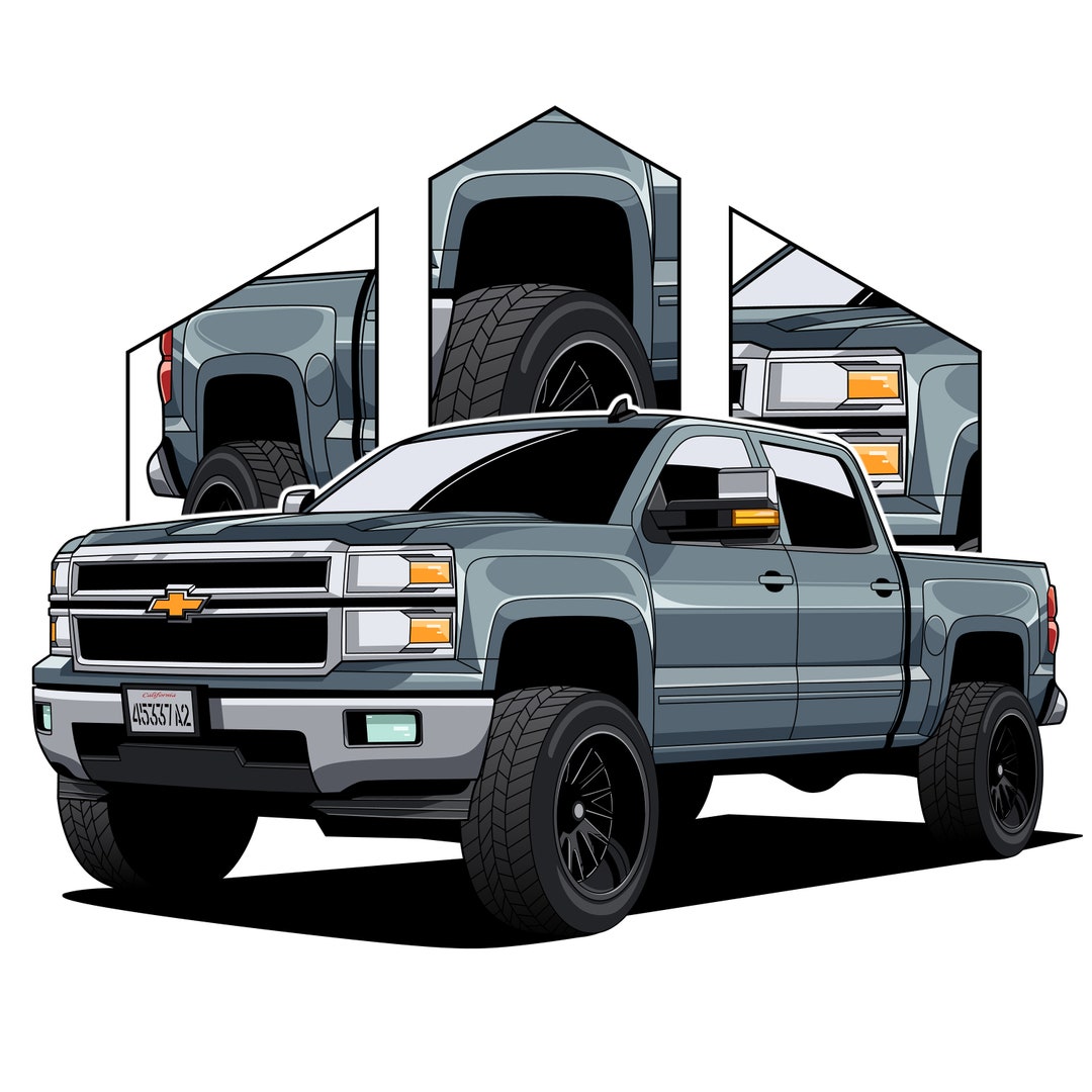 Digital Car Illustration, Custom Car Poster, Car Portrait, Car Art ...