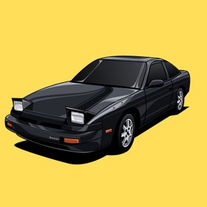 Personalized Custom Car Digital Drawing,vector Car Illustration ...