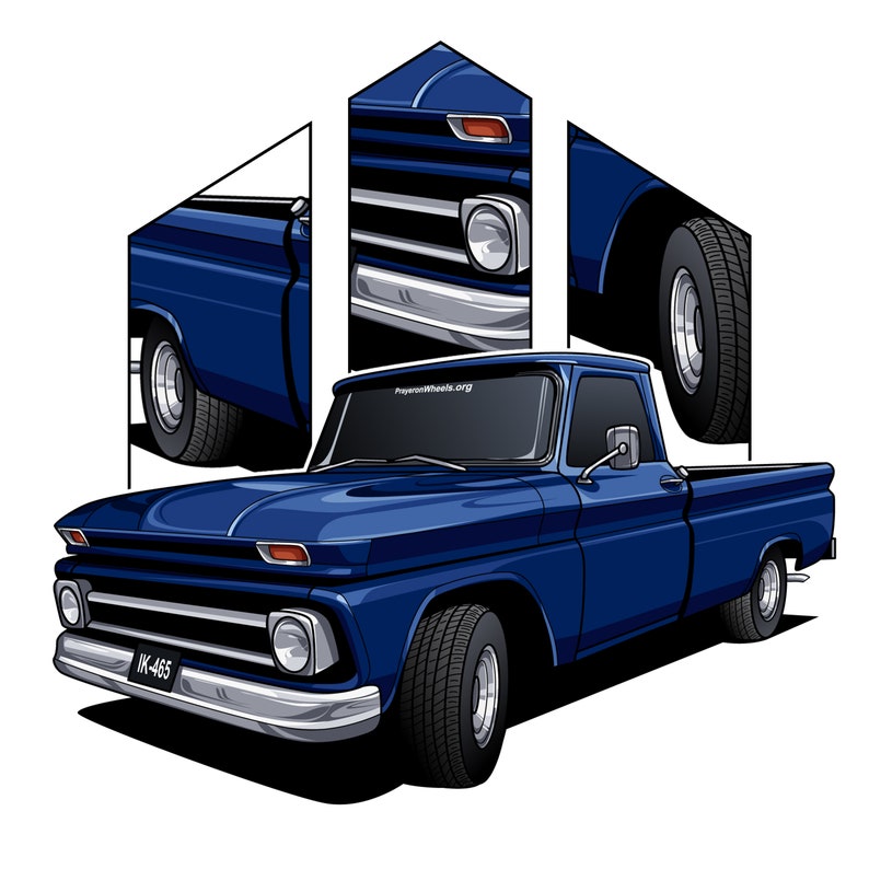 Custom Car Illustration, Personalized Car Portrait (digital Download ...