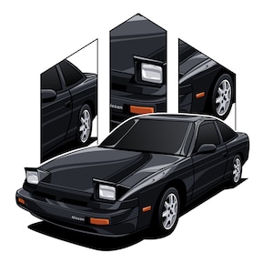 Digital Car Illustration, Custom Car Poster, Car Portrait, Car Art ...
