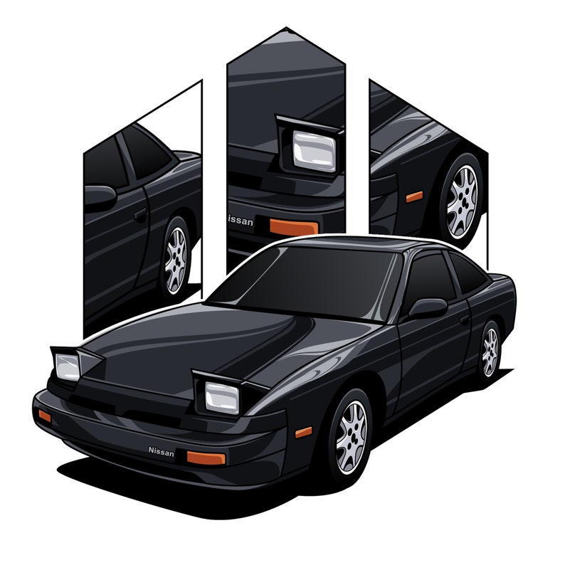 Custom Car Illustration, Personalized Car Portrait (digital Download ...