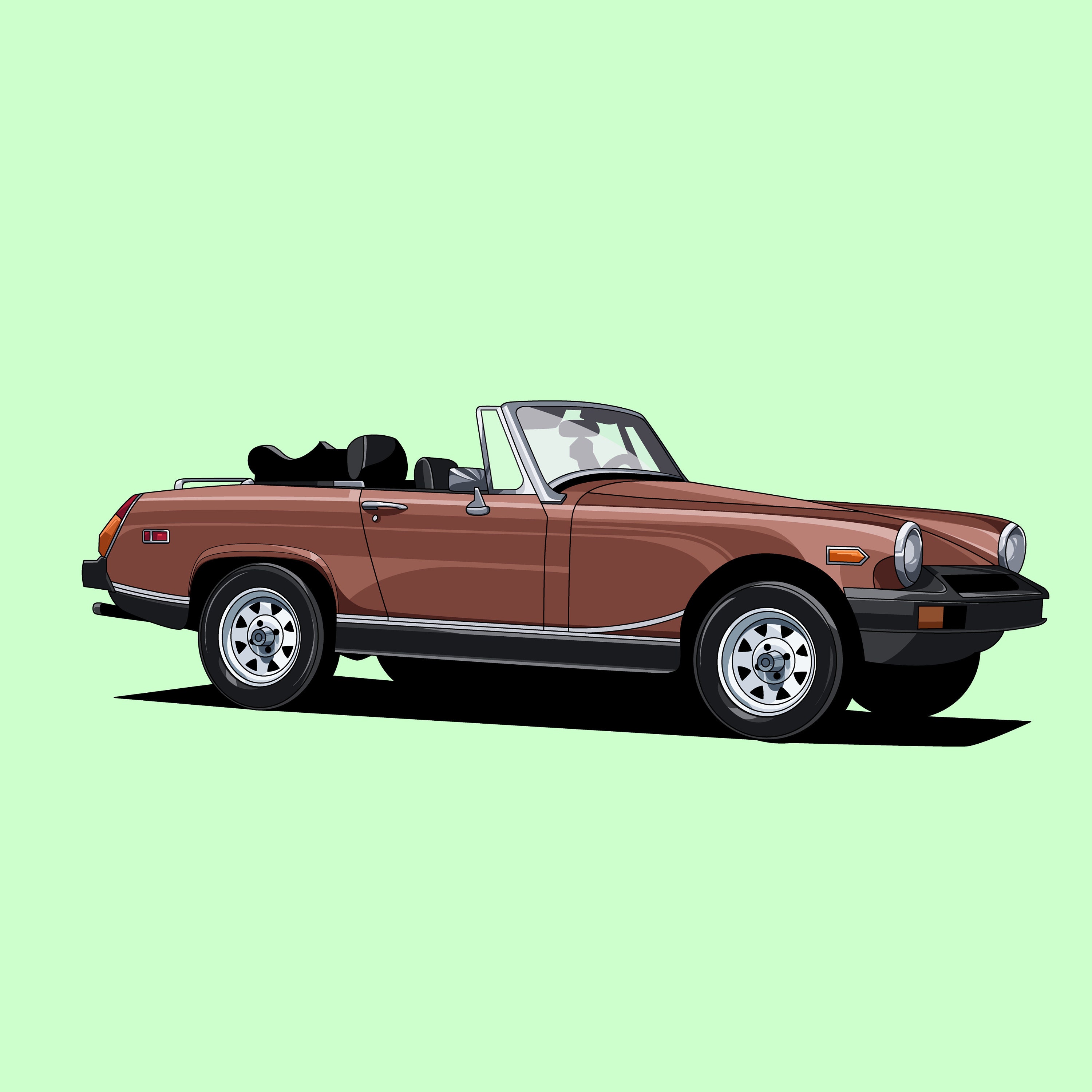 Custom Car Vector Art: Personalized Car Drawing Gift (digital File) - Etsy