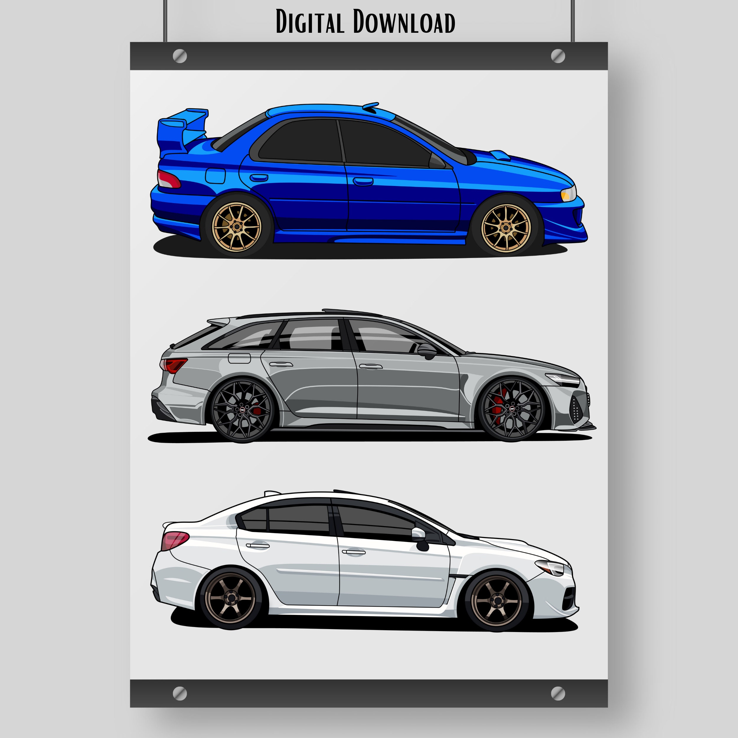 Custom Car Vector Art: Personalized Car Drawing Gift (digital File) - Etsy