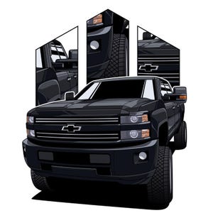 Custom Car Vector Art Print: Personalized Car Portrait (digital File ...