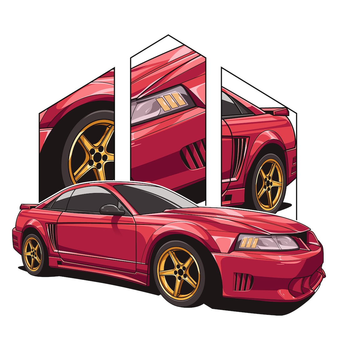 Digital Car Illustration, Custom Car Poster, Car Portrait, Car Art ...