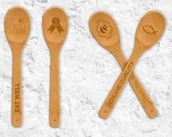 Laser Wooden Spoons - Etsy