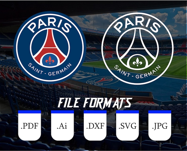 PSG Logo, Clip Art, Cricut Two Releases Color and a Color 6 Sizes Svg ...