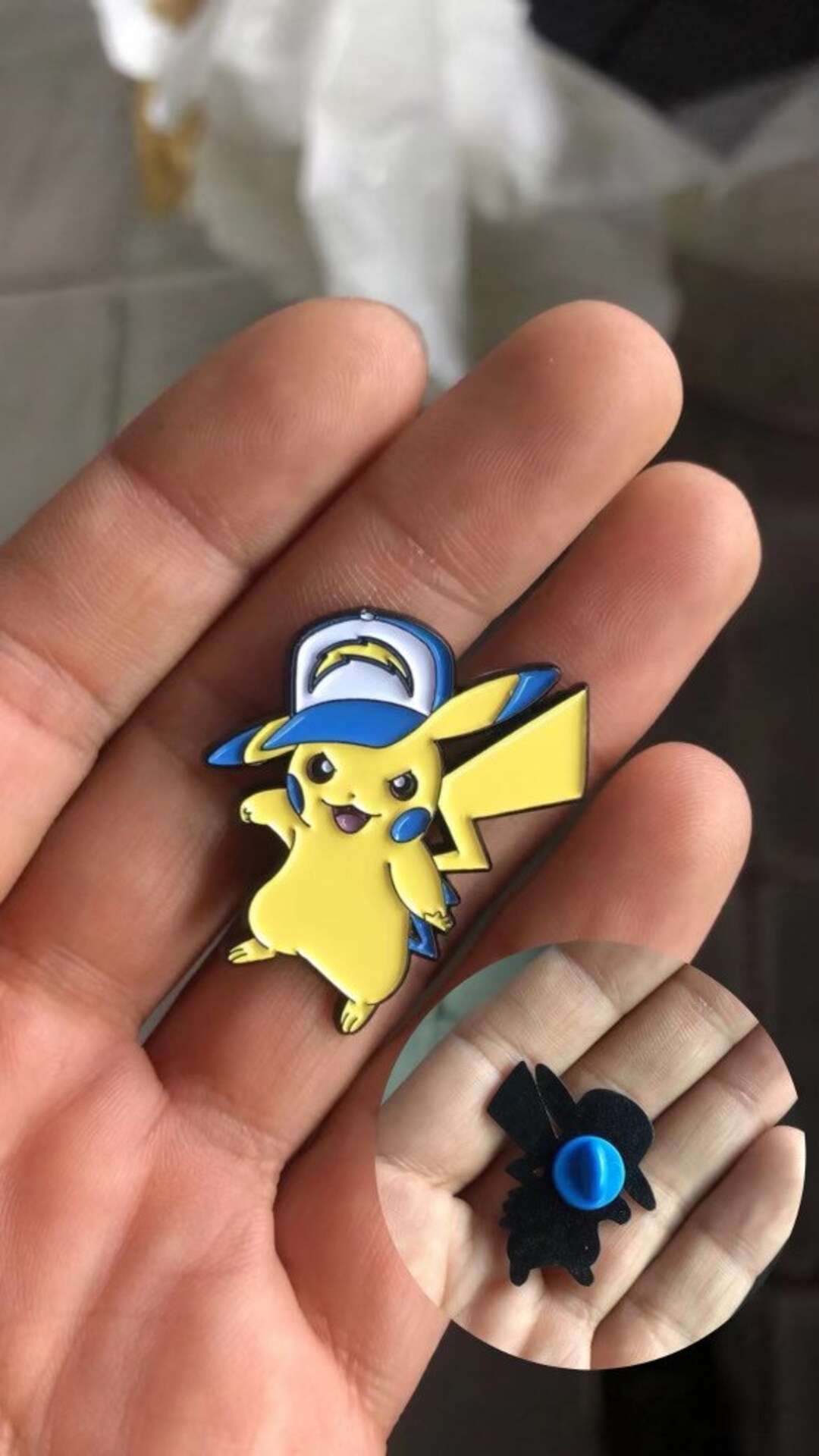 Bolt up Pikachu Enamel Pin - Etsy