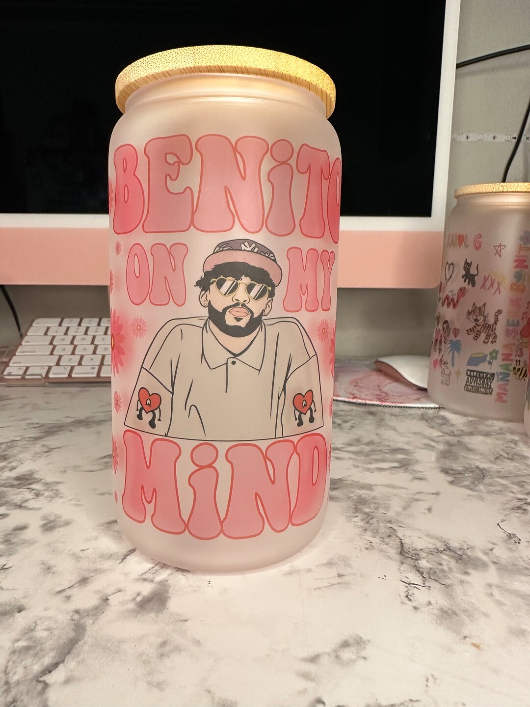 Custom Glass Cups - Etsy