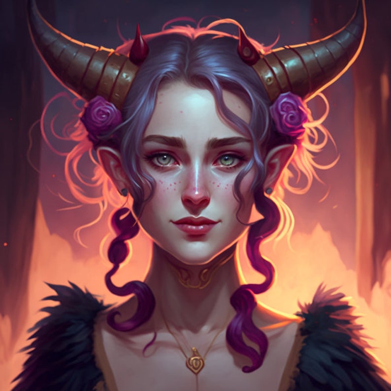 Custom Portrait Character Commission Dungeons And Dragons Etsy 