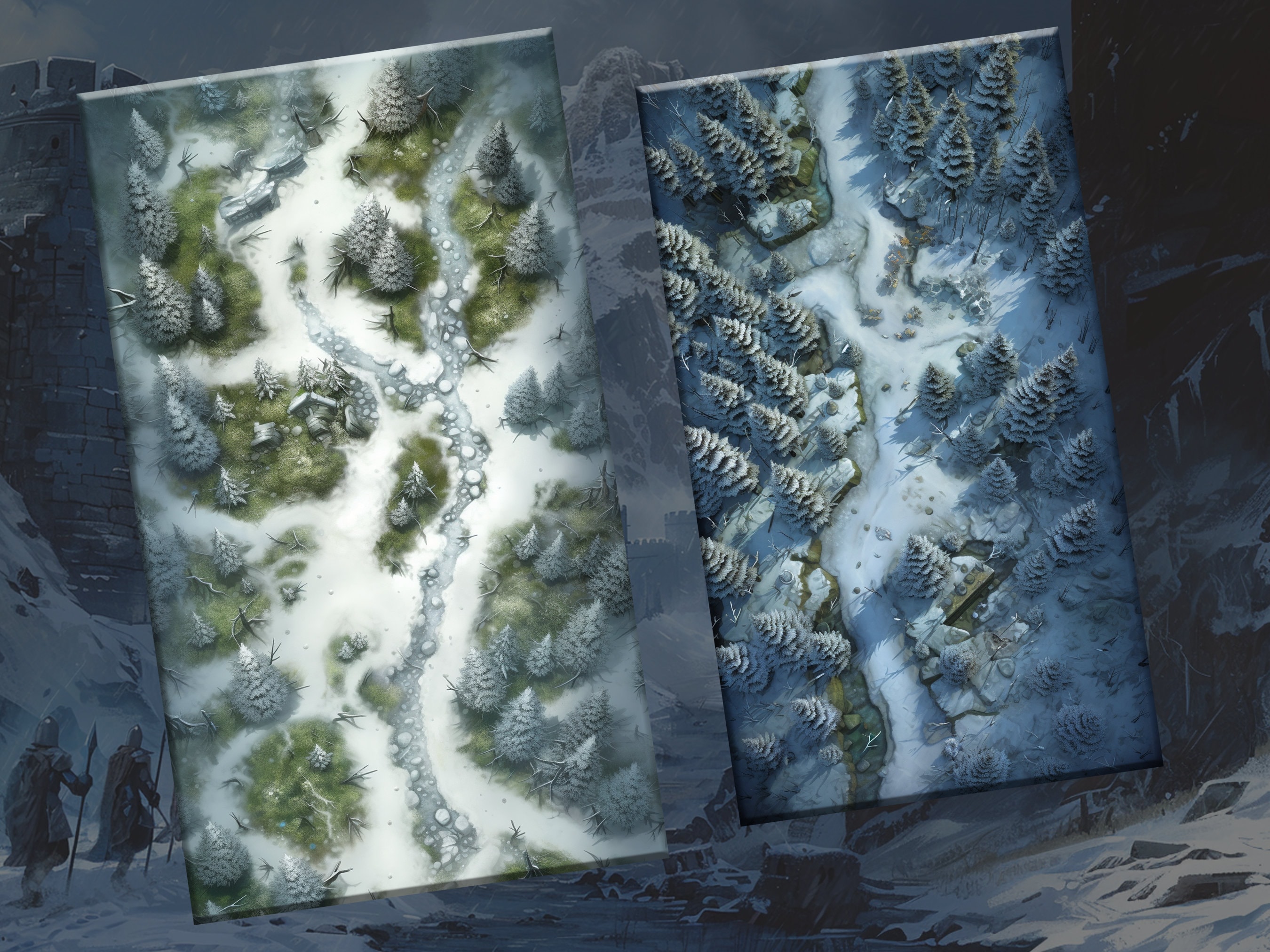 Dungeons and Dragons Battlemaps Digital RPG Maps Role Playing Printable ...