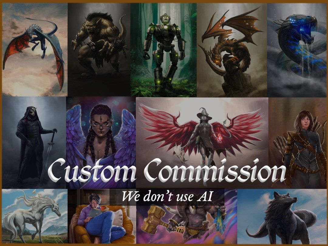 Fantasy Character Commission Custom Commission Dungeons And Dragons Character Portraits 