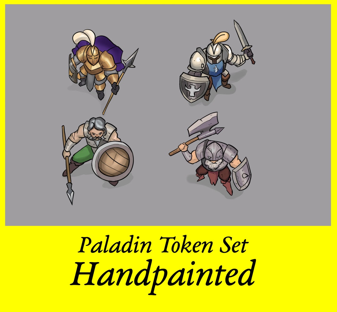 Dnd Tokens Pack| Printable Tokens for Dungeons & Dragons| Roll20| Dm ...