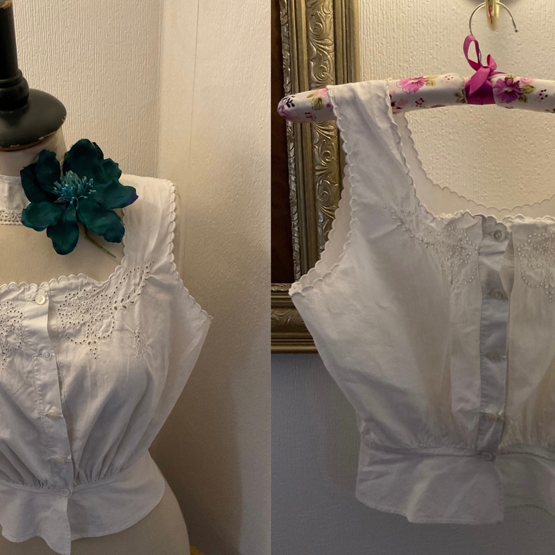 Antique Corset Cover - Etsy