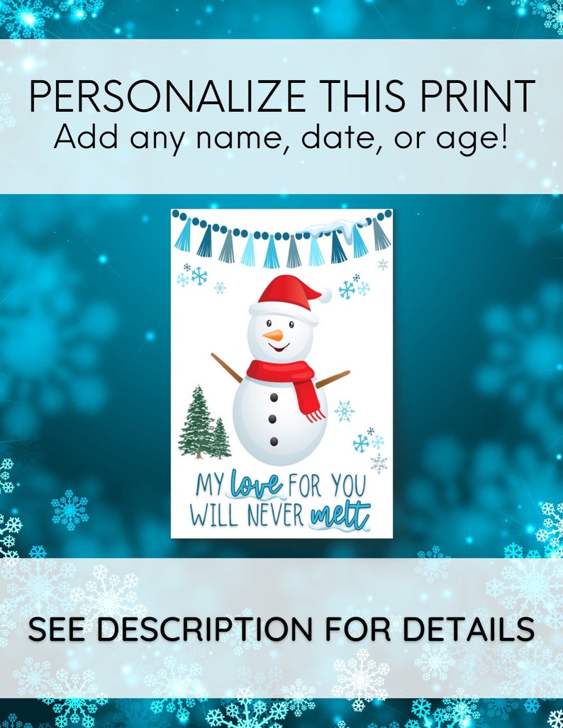 Snowman Handprint Art Craft Printable, Footprint, Babys First Winter ...