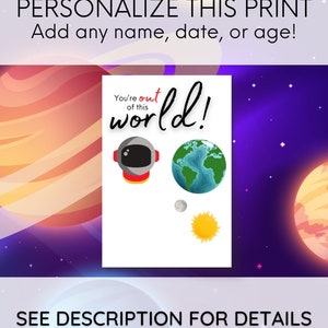 Astronaut Outer Space Handprint Art Craft Printable, Kids Toddler Baby ...