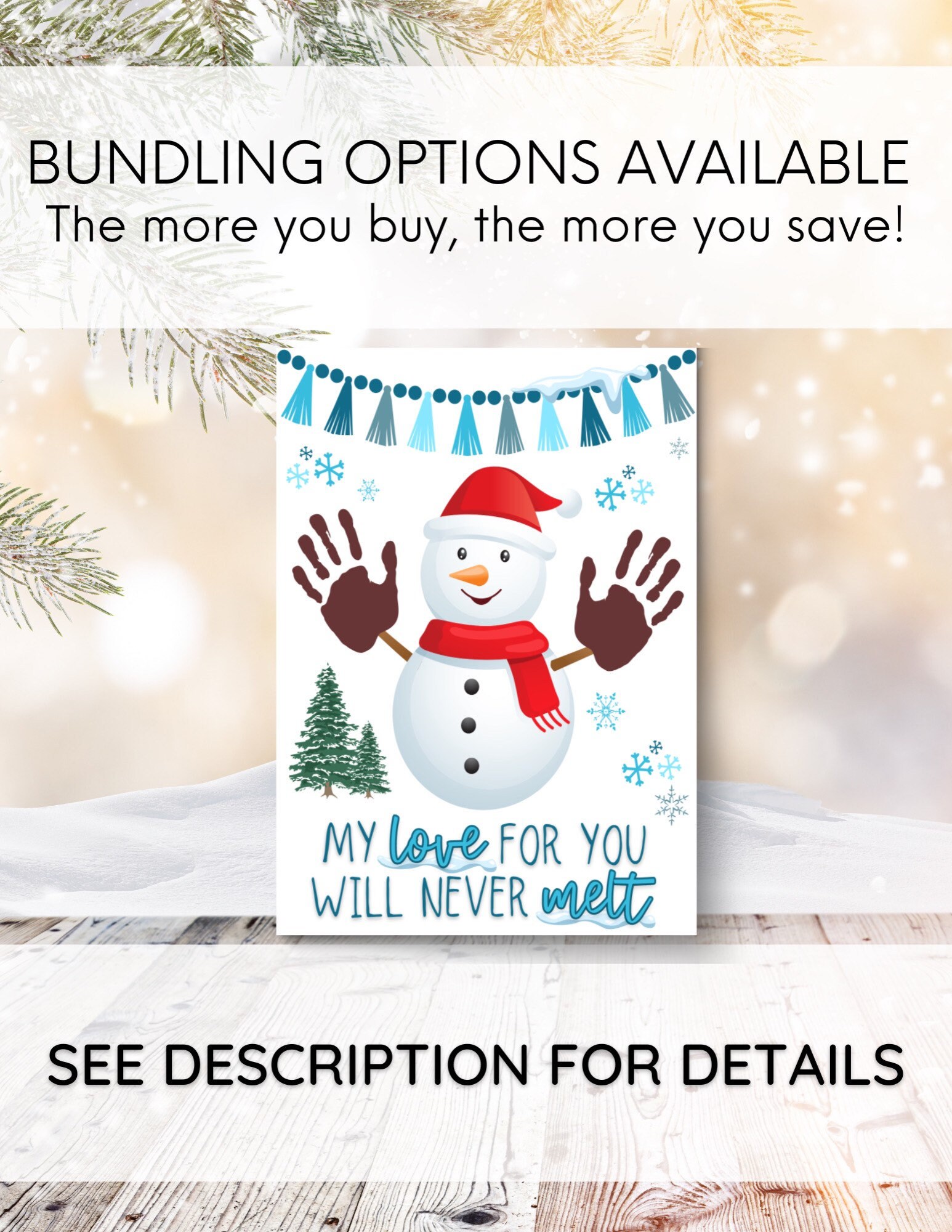 Snowman Handprint Art Craft Printable, Footprint, Babys First Winter ...