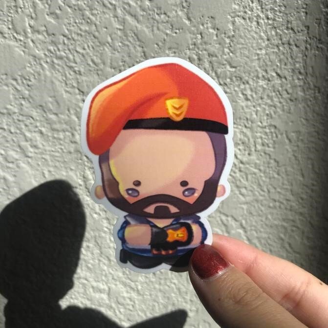 Brimstone Valorant Chibi Sticker / Glossy Waterproof Sticker - Etsy