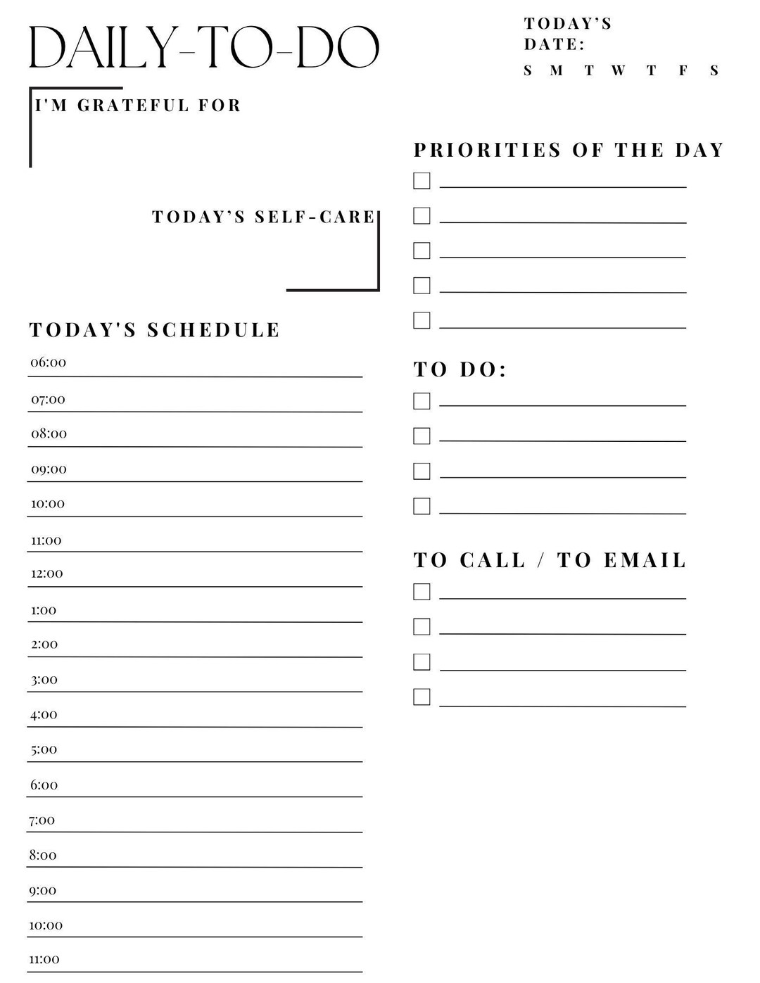 Digital Daily to Do (goodnotes) - Etsy