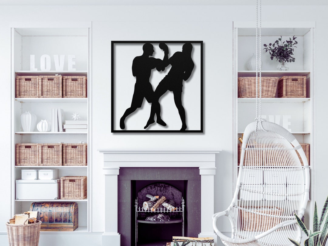 Boxing Metal Sign, Decorative Signs, Metal-signs, Laser-cut, Customize ...