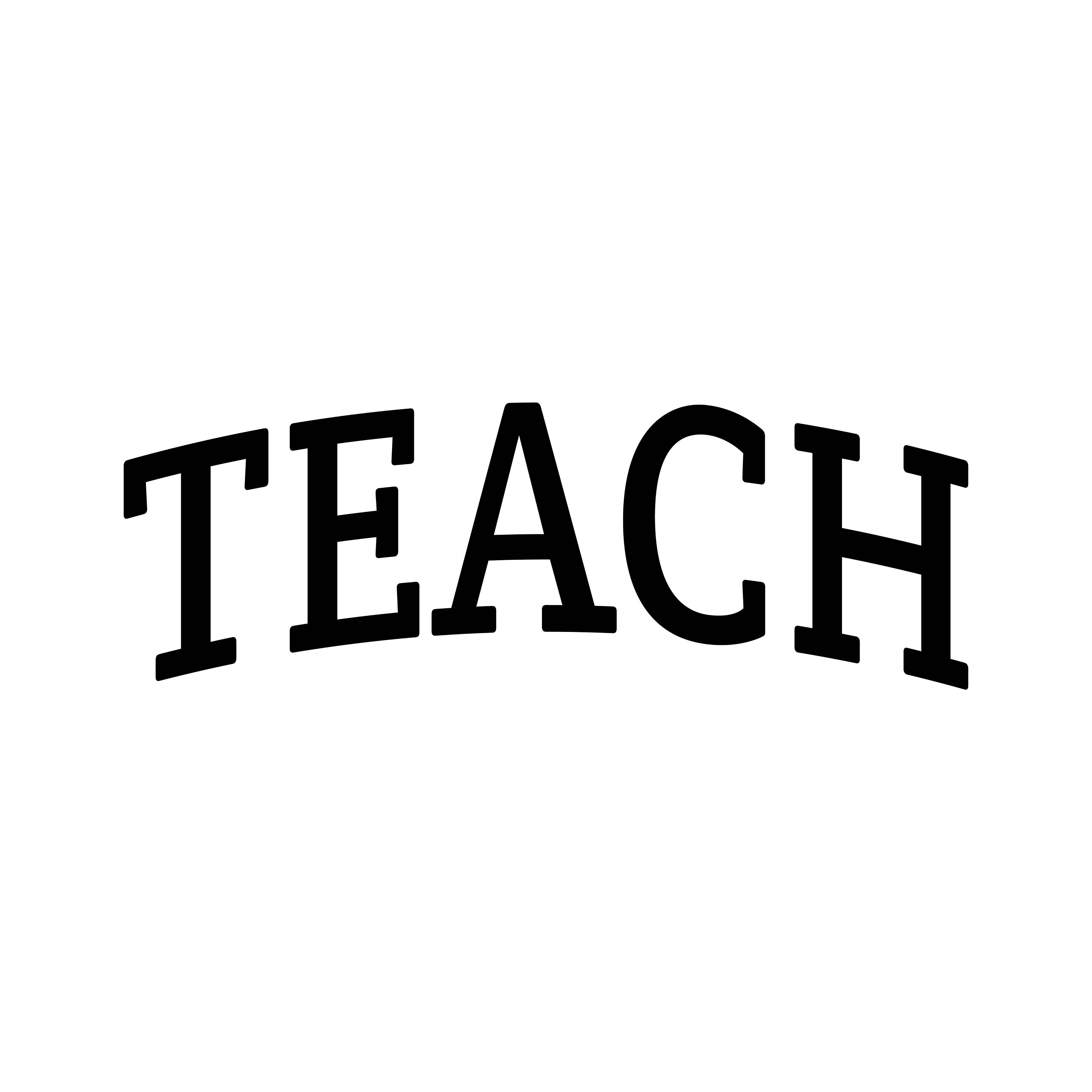 Teach University Teacher SVG Teach SVG Decal Files Cut - Etsy