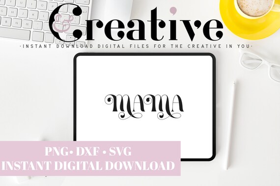 Mama Fancy Mama Decal Files Cut Files for Cricut Svg Png - Etsy