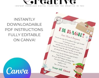 Canva Elf on Shelf - Etsy
