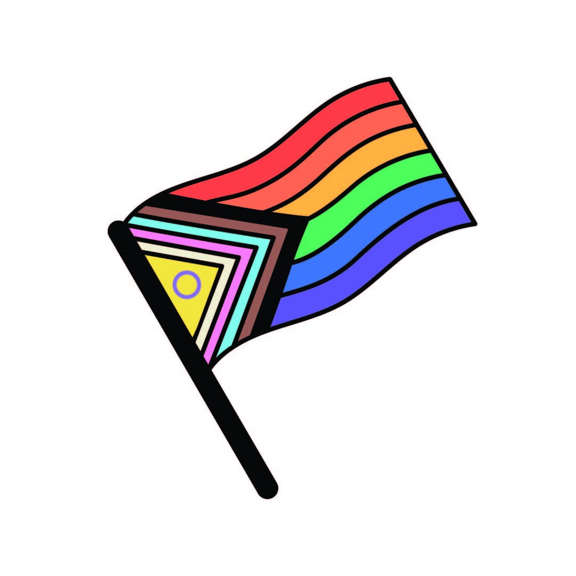 Pride Flag SVG, Pride Month Decal Files (digital Download) - Etsy