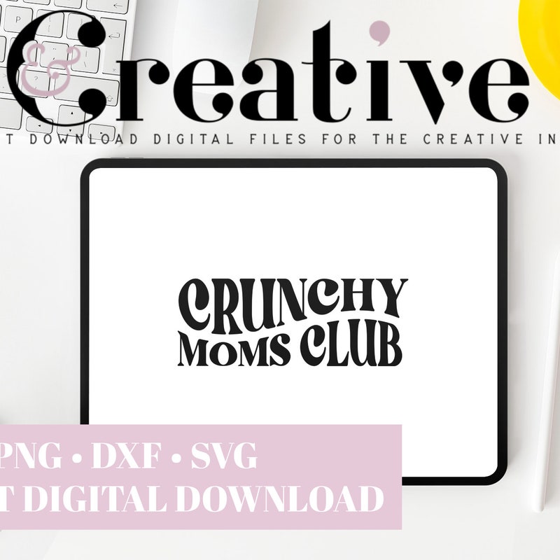 Crunchy Mom Svg - Etsy