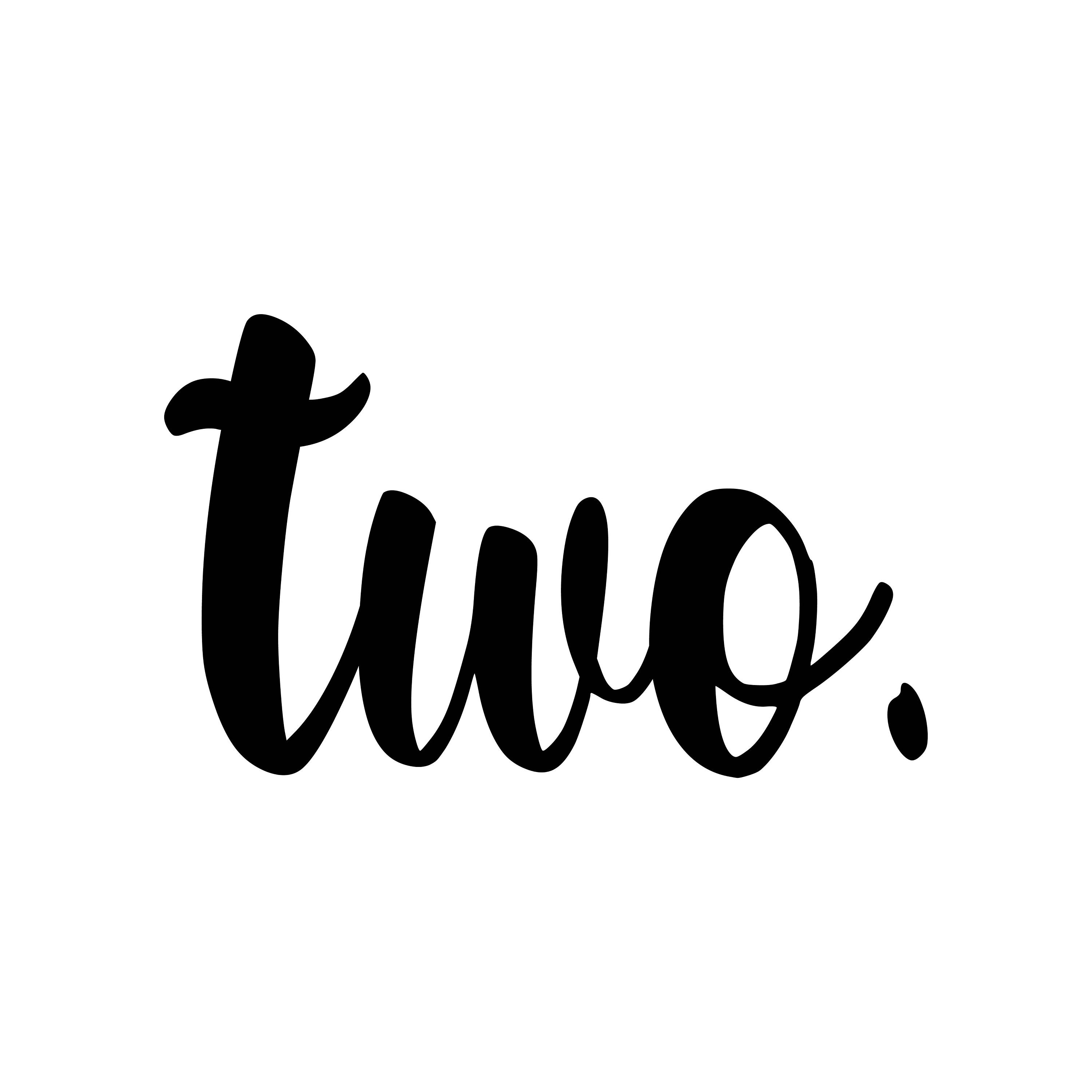 Two, Second Birthday, Second Birthday SVG, Birthday SVG, Birthday Shirt ...