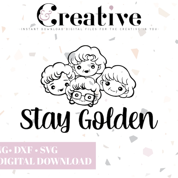 Golden Girls Svg - Etsy