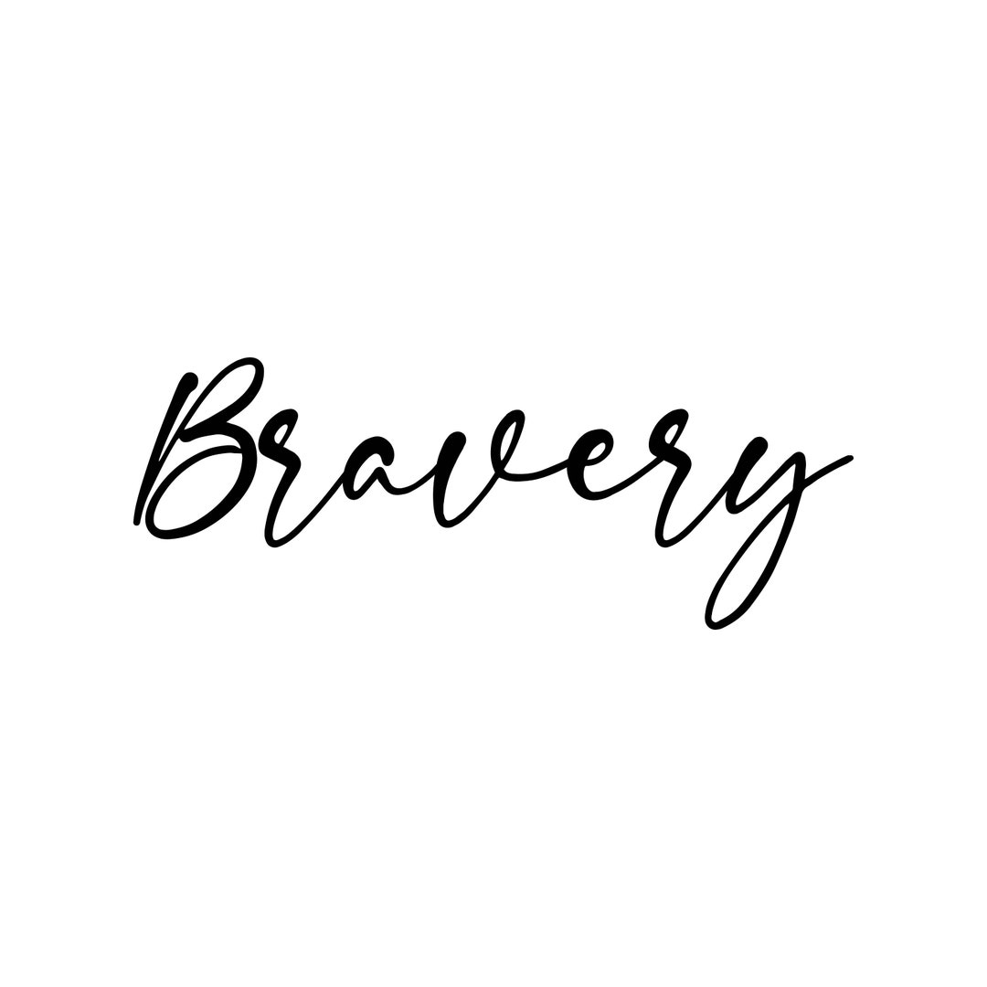 Bravery, Inspirational SVG, Bravery SVG Decal Files, Cut Files for ...