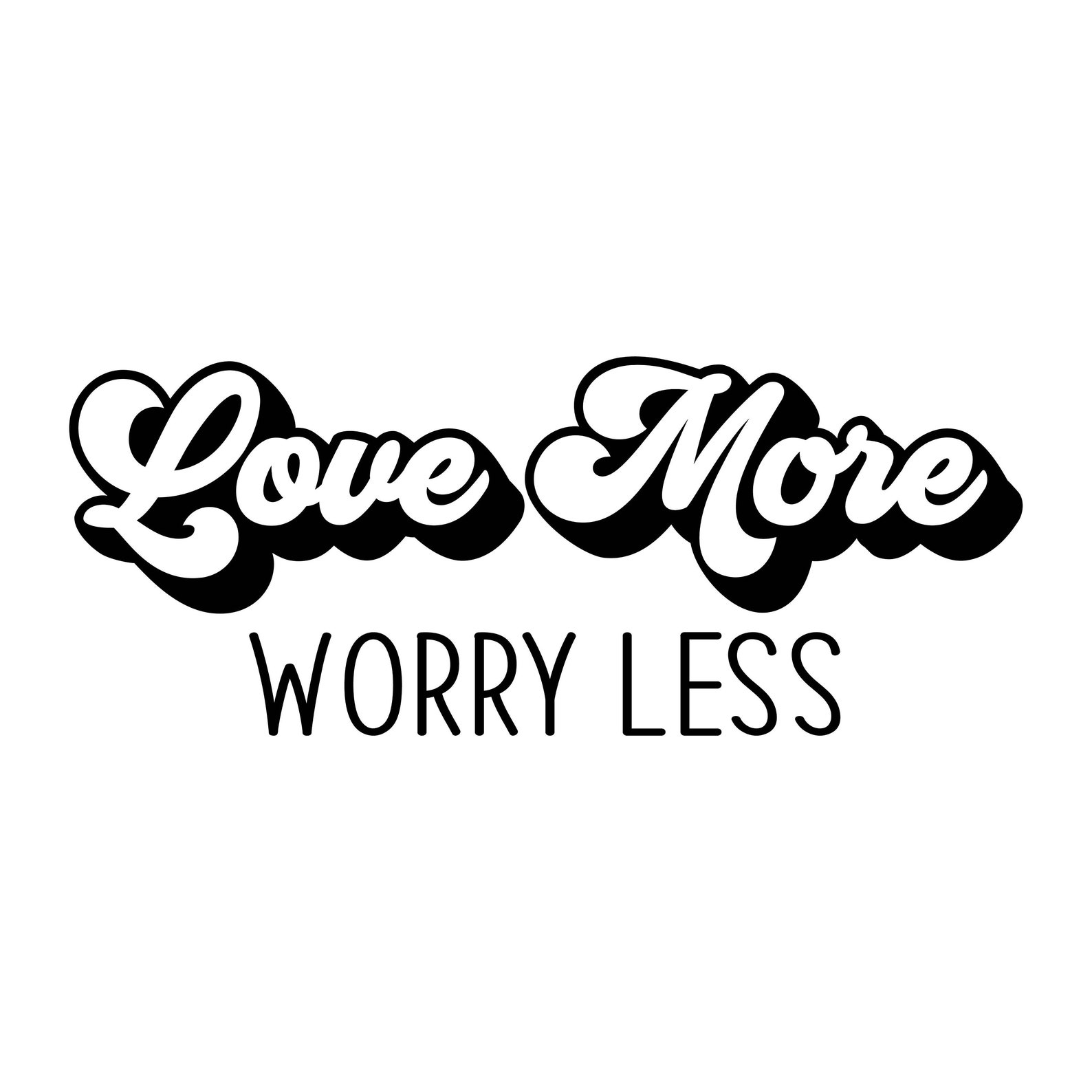 Love More SVG Valentines Day SVG More Amore SVG Decal Files - Etsy