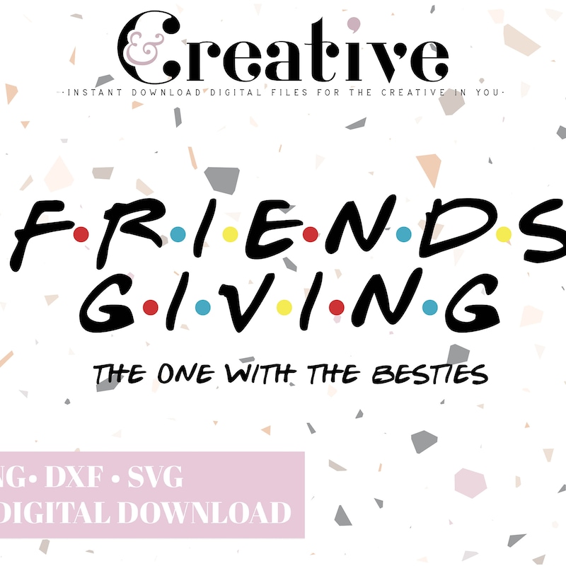 Happy Friendsgiving Font - Etsy