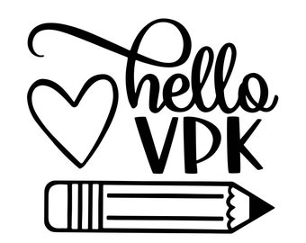 First Day of Vpk Png - Etsy
