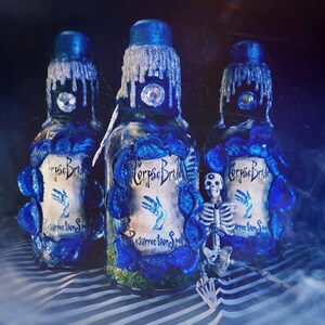 Corpse Bride Potion Bottle: Gothic Halloween Decor, Tim Burton - Etsy