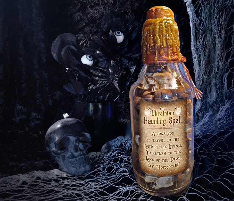 Corpse Bride Potion Bottle: Gothic Halloween Decor, Tim Burton ...