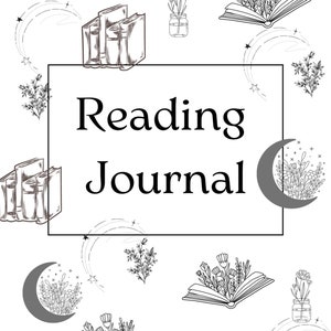 Digital Download, Digital Reading Journal, Reading Journal, Printable ...