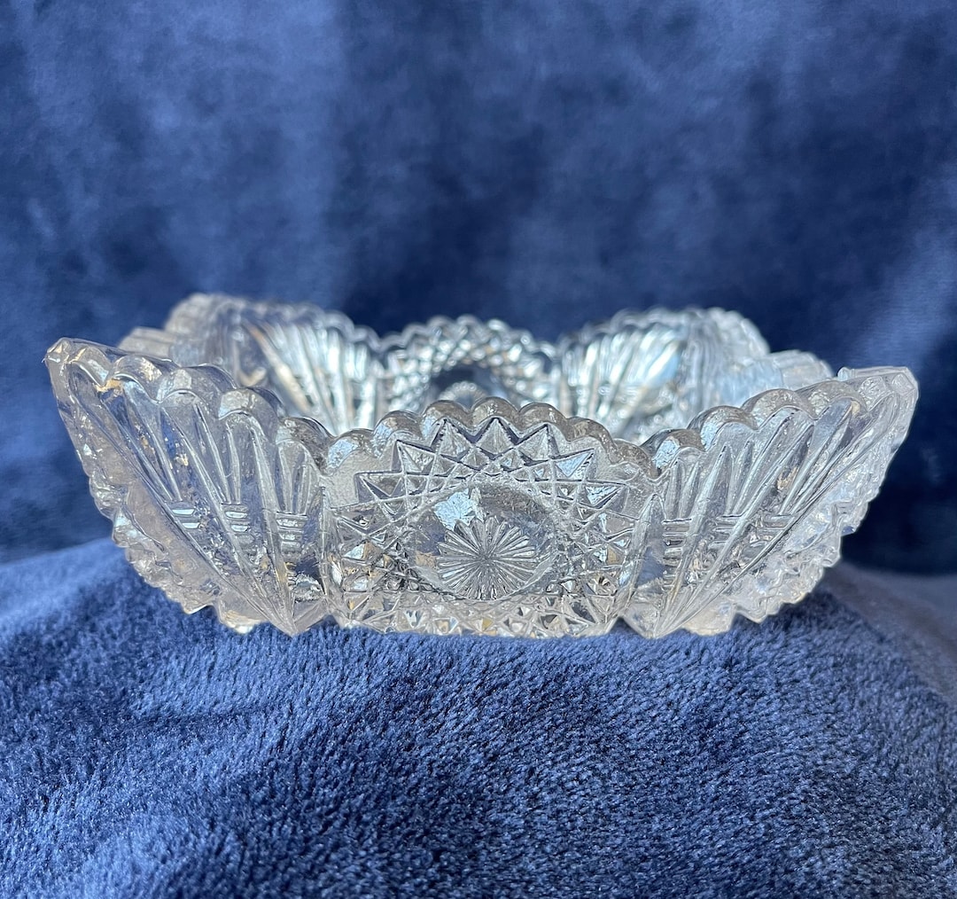 Vintage Lenox Imperial Glass Dish - Etsy