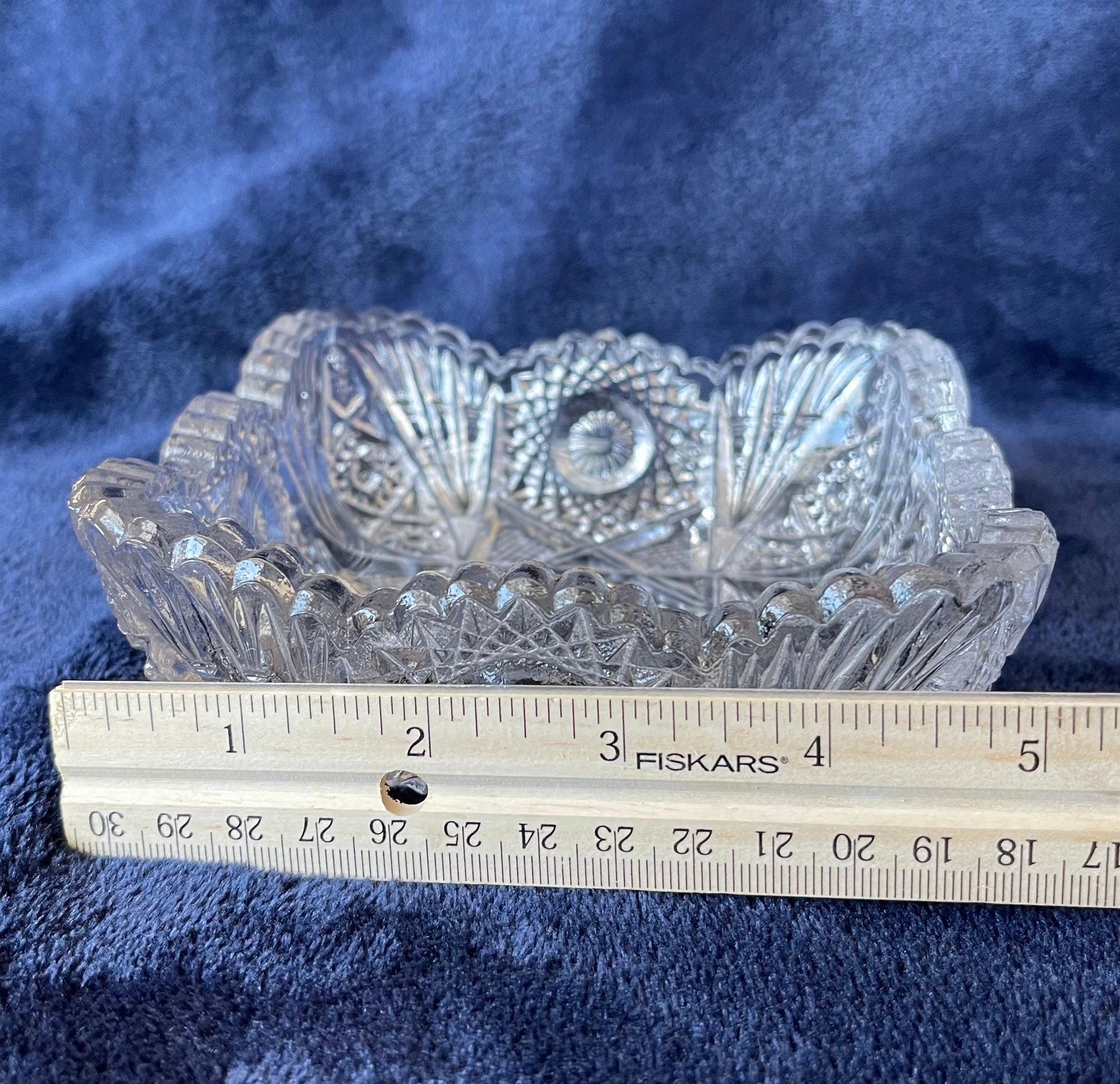 Vintage Lenox Imperial Glass Dish - Etsy