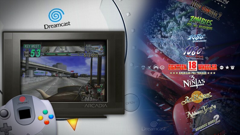 Arcadia Retrogame Arcade System - Etsy