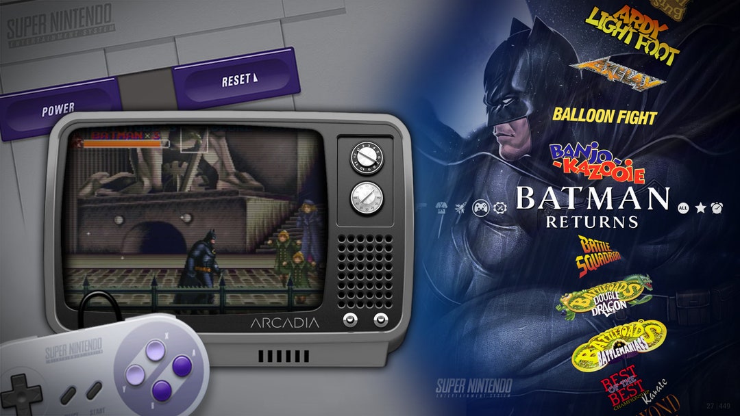 Arcadia Retrogame Arcade System - Etsy